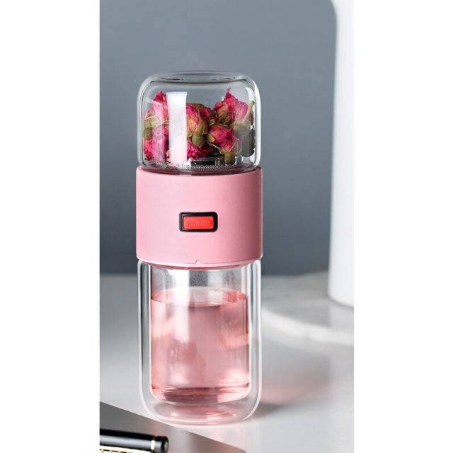 Glass Tea Bottle for Travel