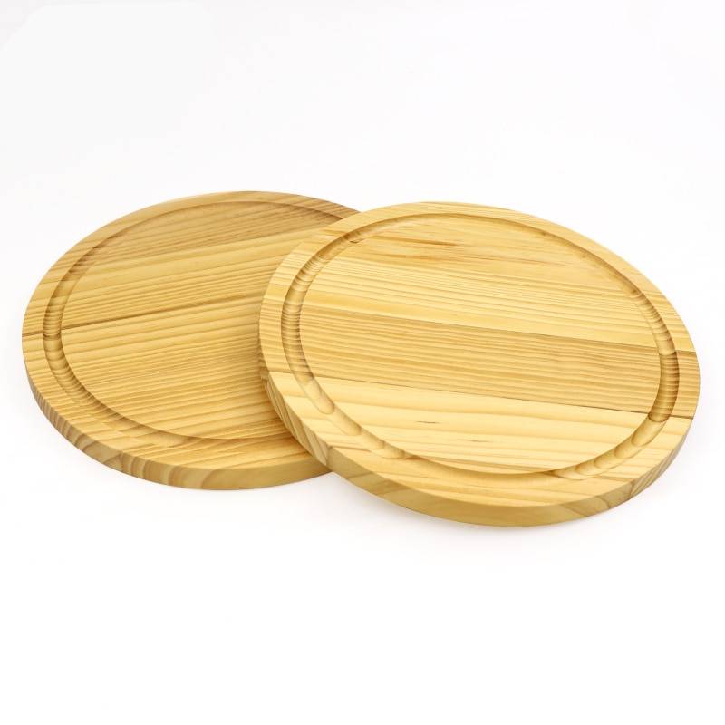 Pine Wood Round Chopping Board - Nature Eco Shop